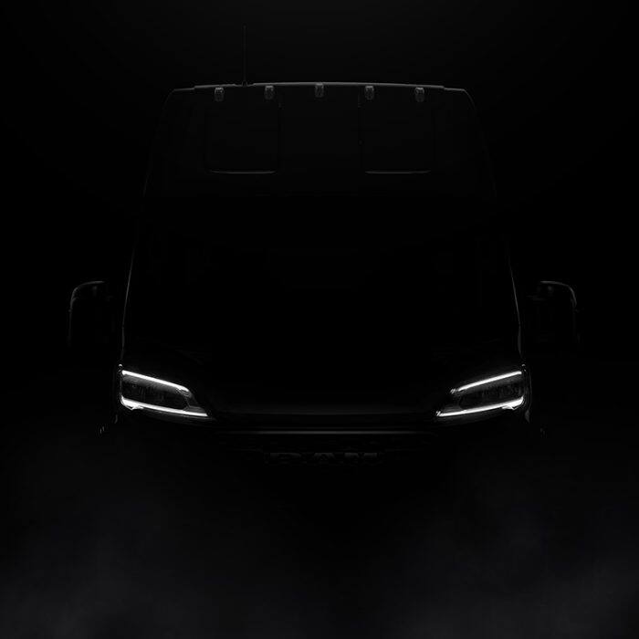 2022 Ram Black 3d Wallpaper