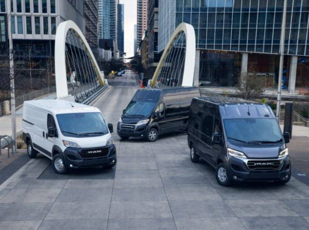 New 2024 Ram ProMaster® Models | Tradesman®, SLT & SLT+