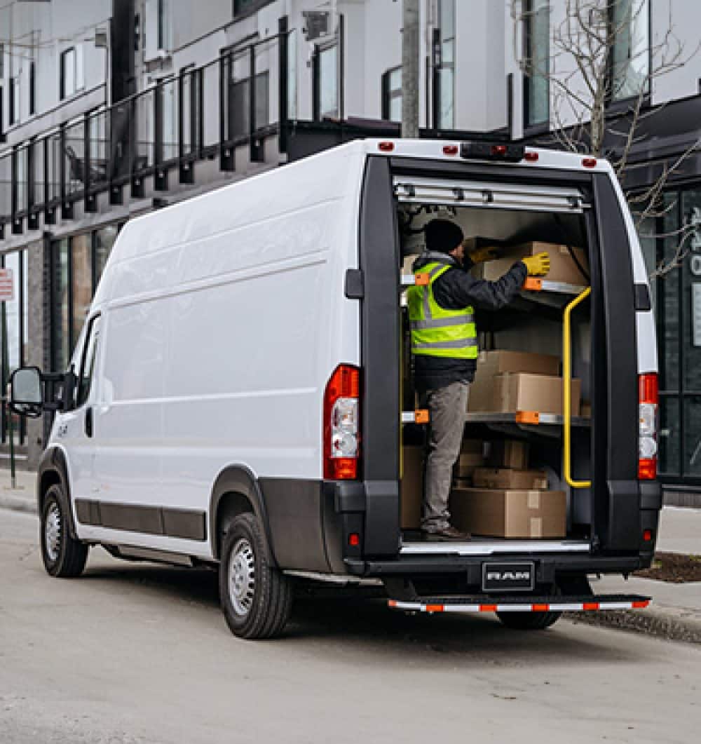 Ram ProMaster EV | Ram Electric Cargo and Step Vans