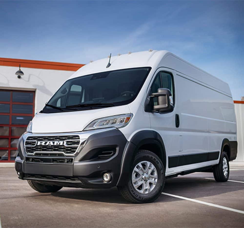 Ram ProMaster EV | Ram Electric Cargo and Step Vans
