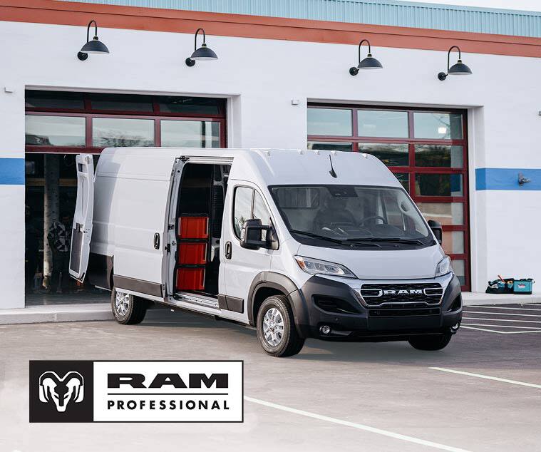 Ram ProMaster EV | Ram Electric Cargo and Step Vans