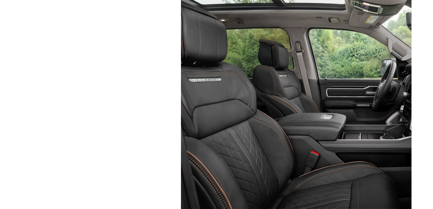 ram mega cab interior