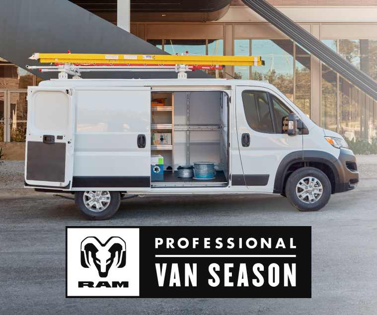 2026 Ram ProMaster® Cargo Van | Ram Work Van